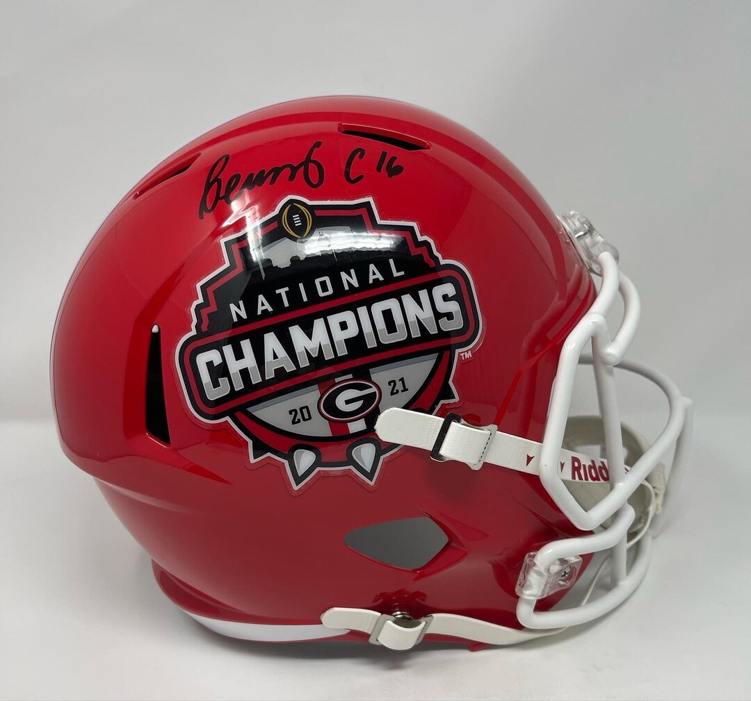 Lewis Cine Georgia Bulldogs 2021 National Championship Logo Full Size ...