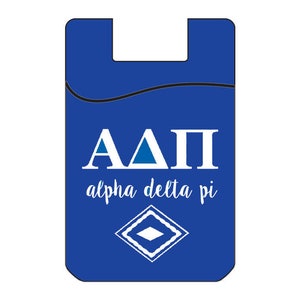 Alpha Delta Pi Cell Phone Pocket - Etsy