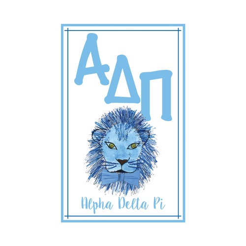 Alpha Delta Pi Wooden Wall Art - Etsy