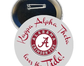 Alabama Game Day Tailgate Buttons Game Day Pins College - Etsy