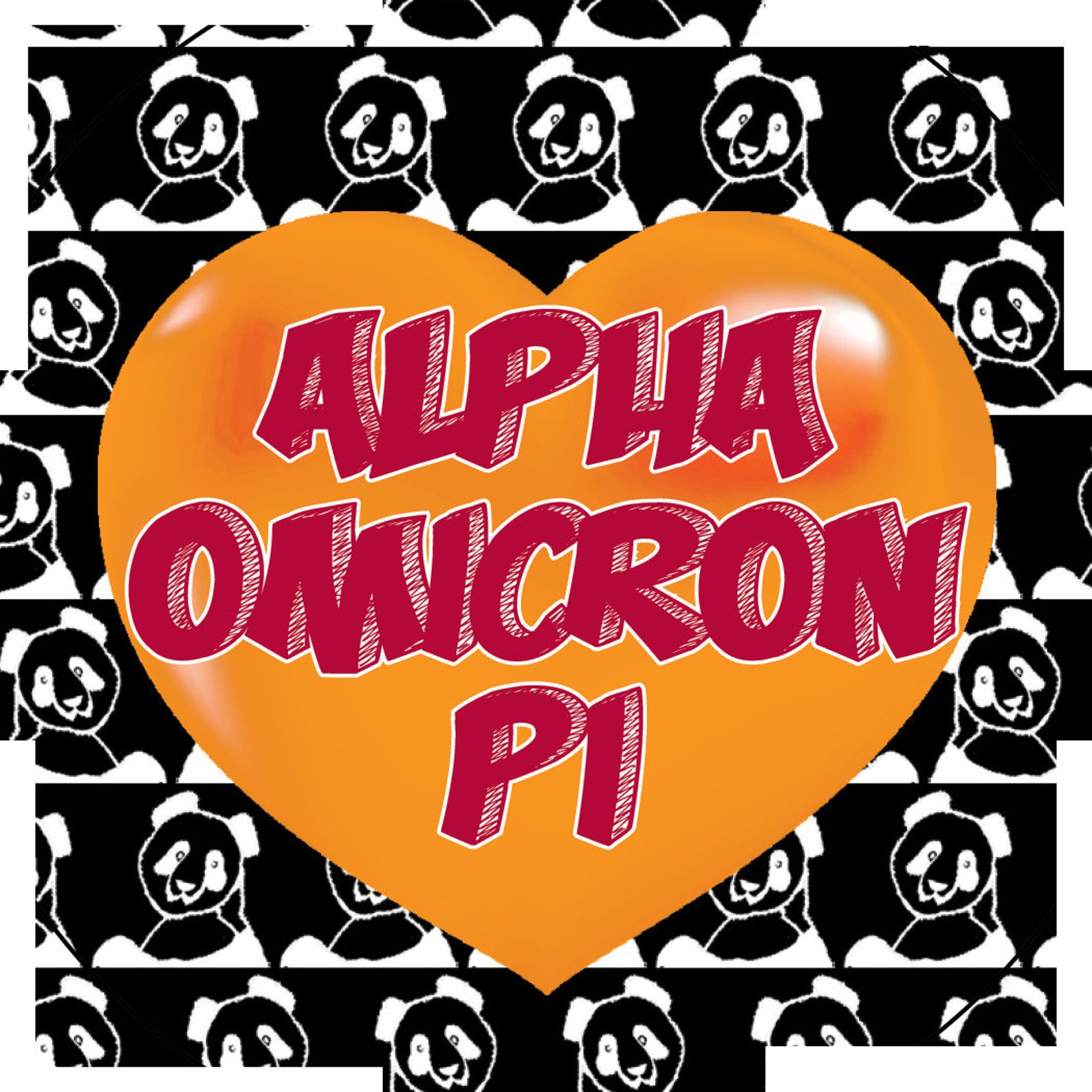 Alpha Omicron Pi Sticker Sheet - Etsy