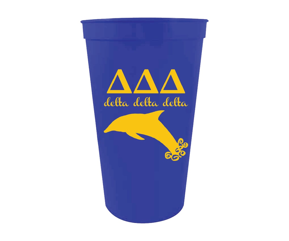 Delta Delta Delta Stadium Cup - Etsy