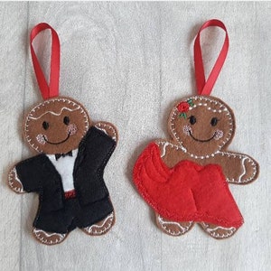 St John Ambulance Felt Gingerbread Christmas Decoration. First ...