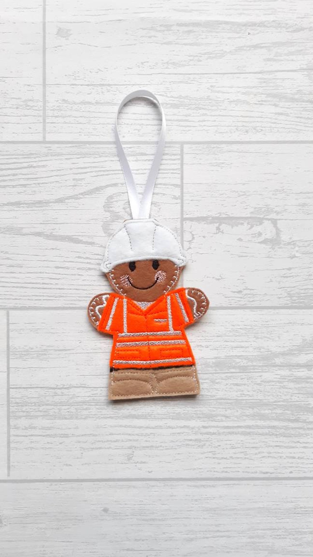 Ground Worker Felt Gingerbread. Ground Worker Christmas - Etsy