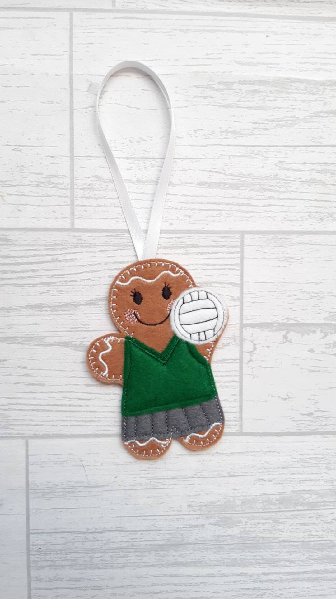 Netball Player Gingebread. Netball Player Christmas - Etsy UK