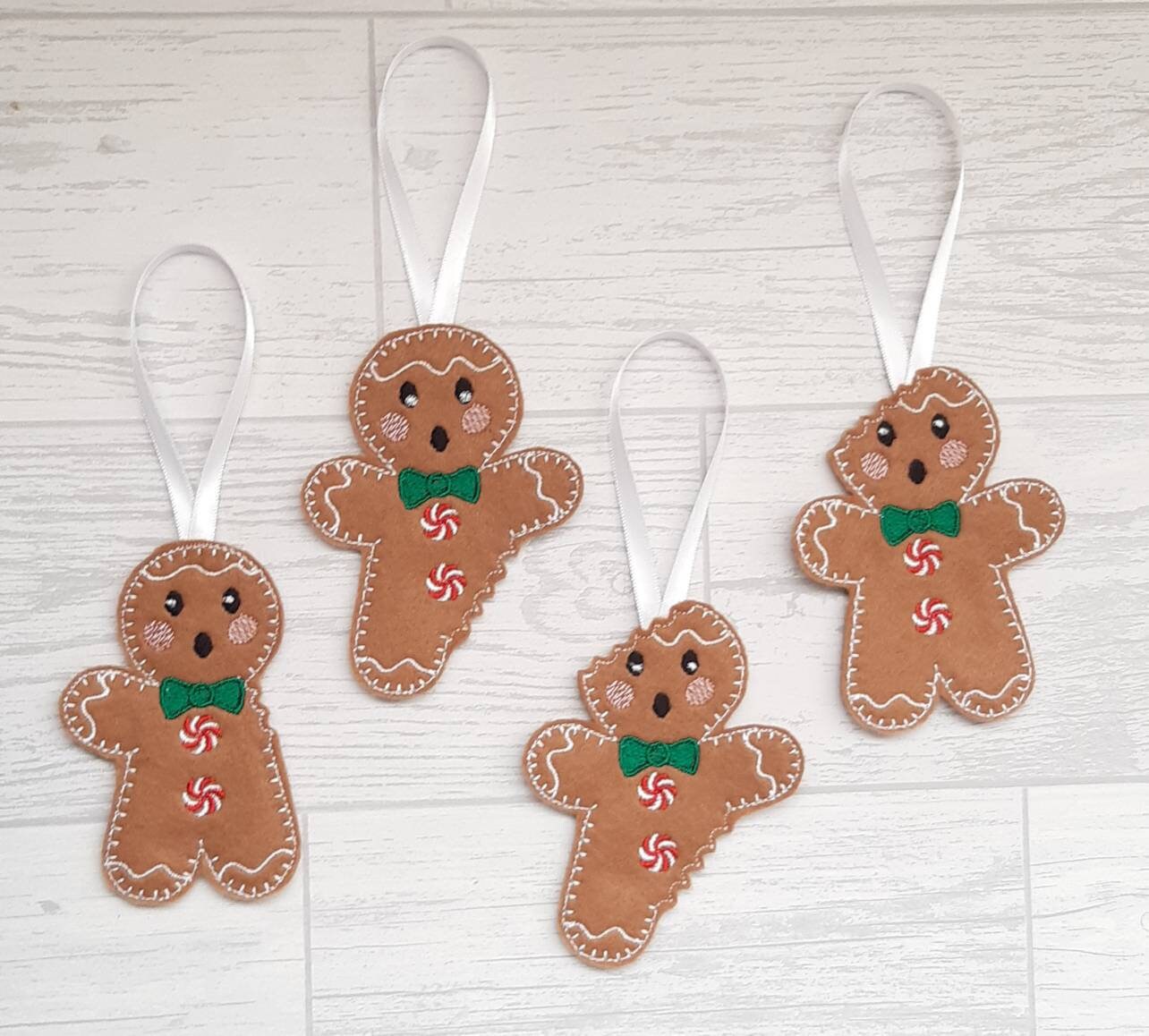 Gingerbread man Christmas decoration. Funny traditional | Etsy