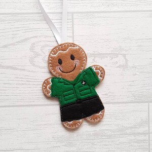 St John Ambulance Felt Gingerbread Christmas Decoration. First ...