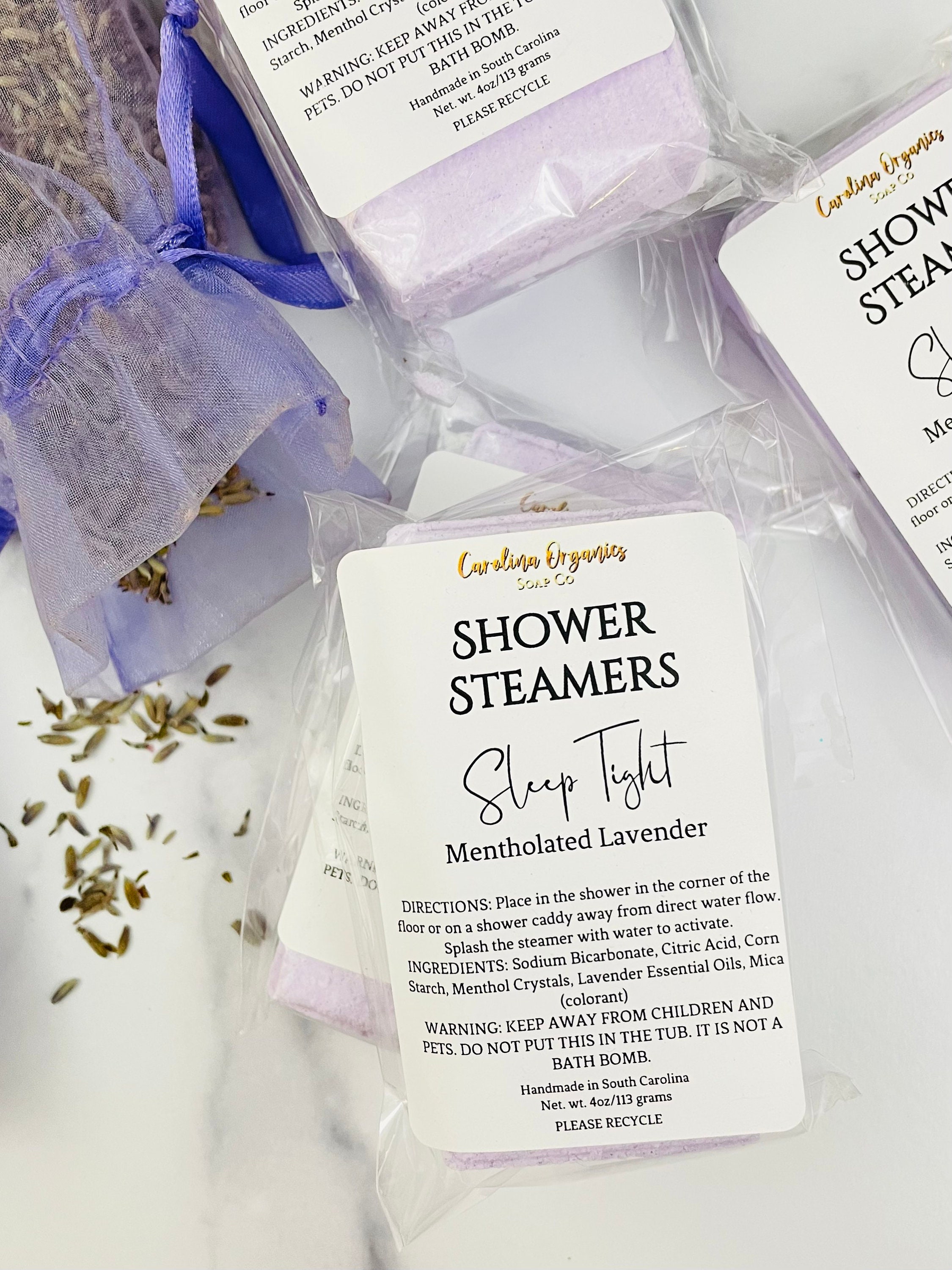 Sleep Tight Shower Steamers; Lavender, Aromatherapy, Spa Experience - Etsy
