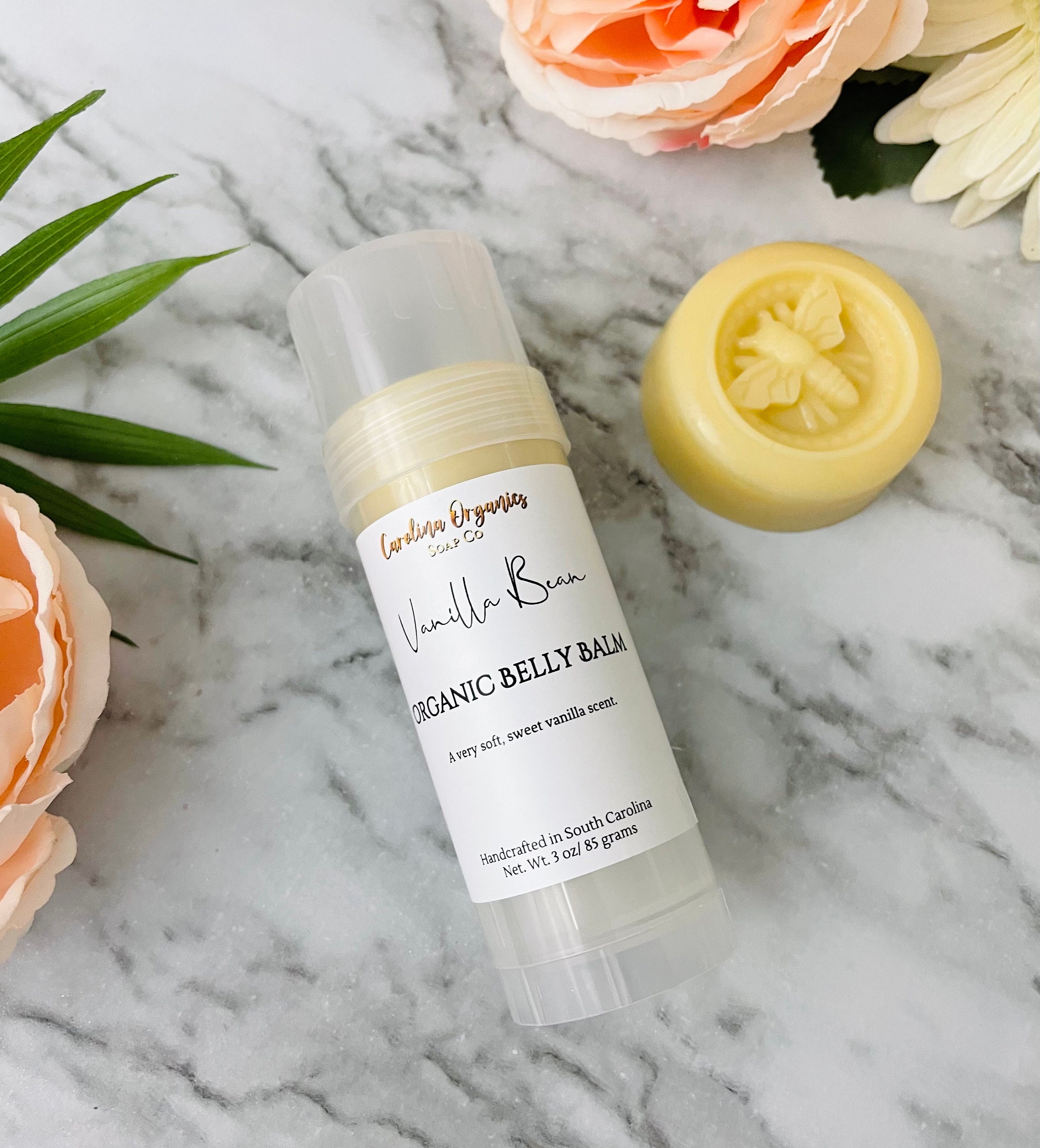 Organic Beeswax Belly Balm Stick: Clean Baby Lotion (3 Oz) - Etsy