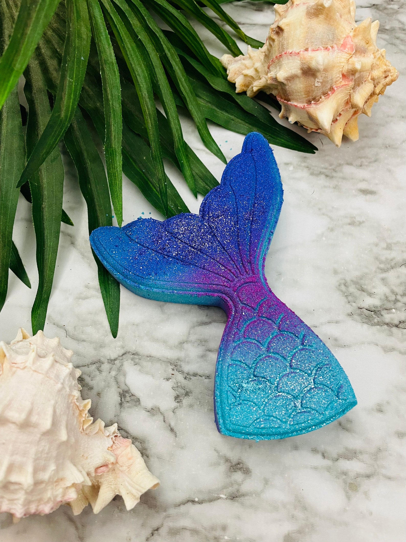 Mermaid Vibes Bath Bomb Vegan Bath Bomb Mermaid Party - Etsy