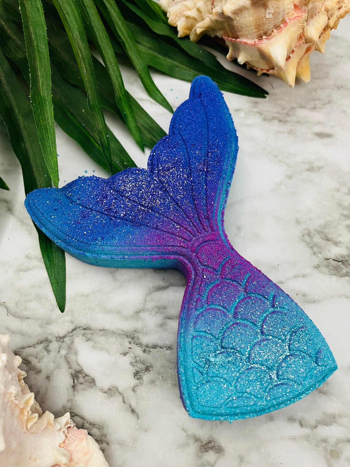 Mermaid Vibes Bath Bomb Vegan Bath Bomb Mermaid Party - Etsy