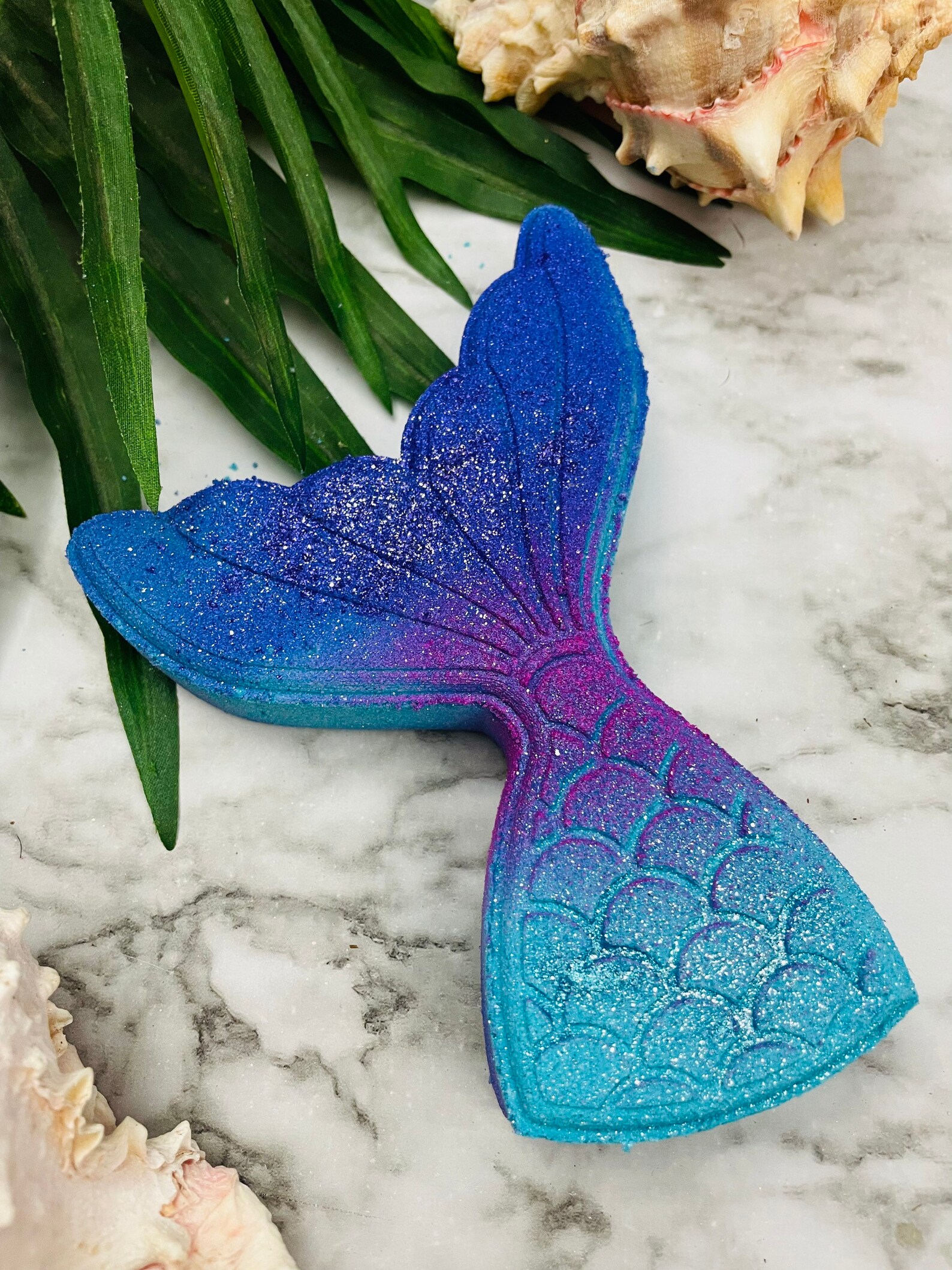 Mermaid Vibes Bath Bomb Vegan Bath Bomb Mermaid Party - Etsy