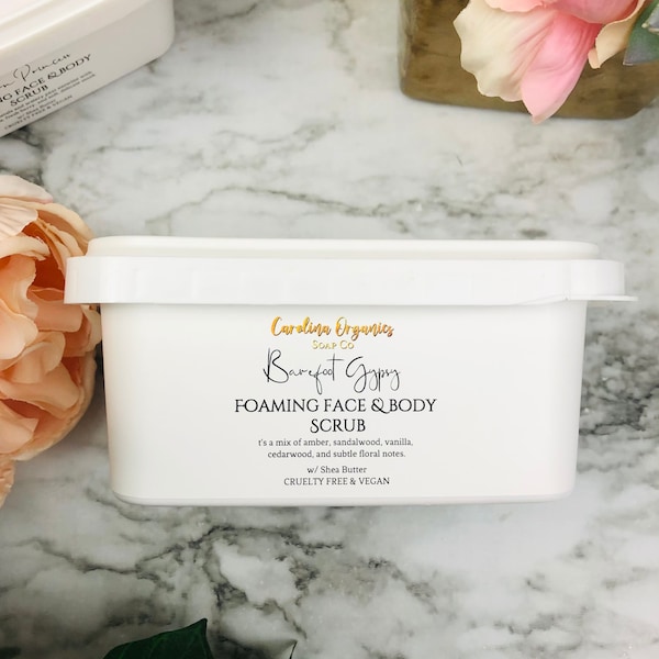 Foaming Scrub - Etsy