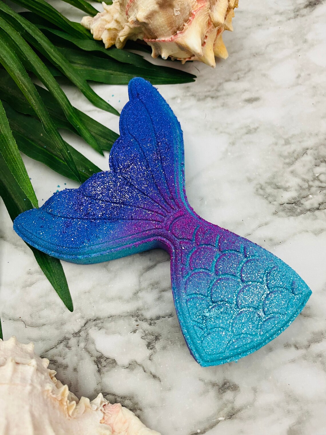 Mermaid Vibes Bath Bomb Vegan Bath Bomb Mermaid Party - Etsy