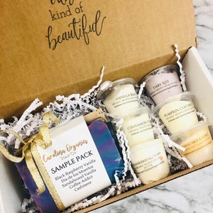 Deluxe Skin Care Sample Pack: TEN Different Scents, Handmade Gift - Etsy