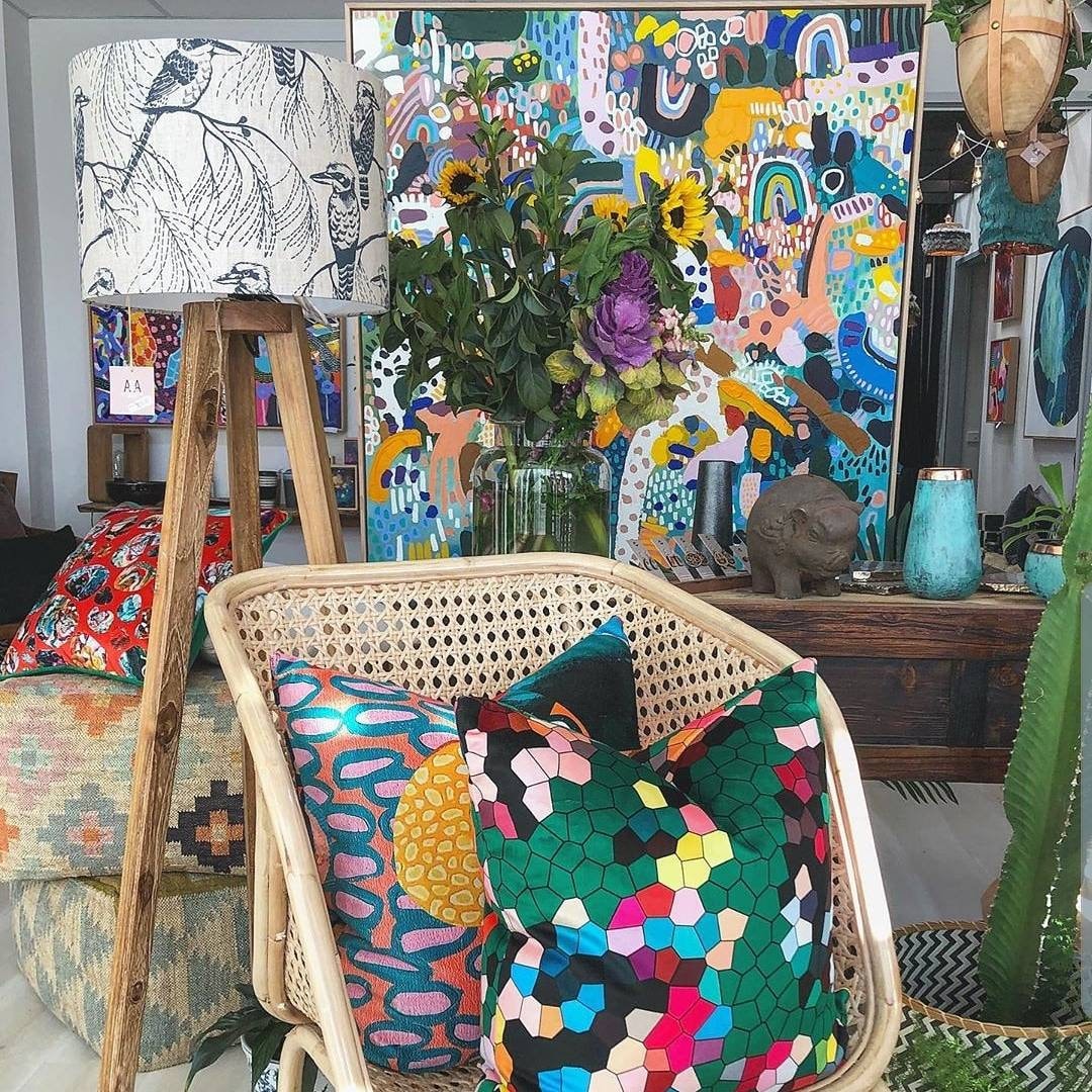 Australian Native Kookaburra Lampshade Hand Screen Printed - Etsy Australia