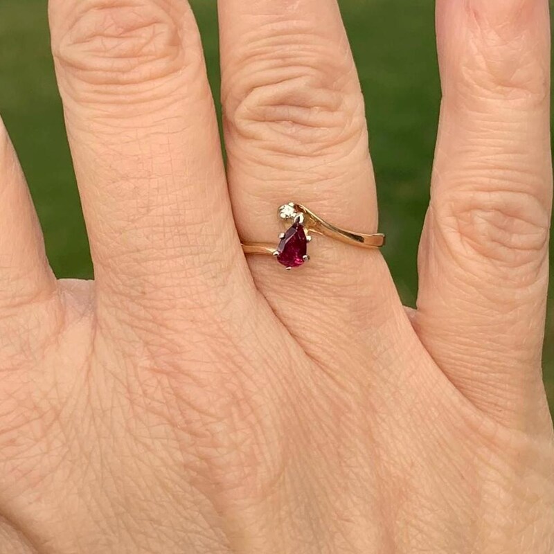 Estate Diamond Ring - Etsy