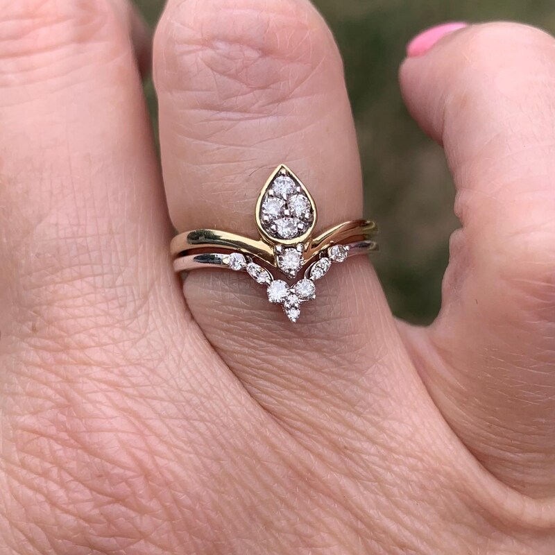 Estate Diamond Ring - Etsy