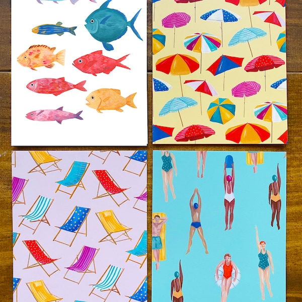 Beach Postcards - Etsy