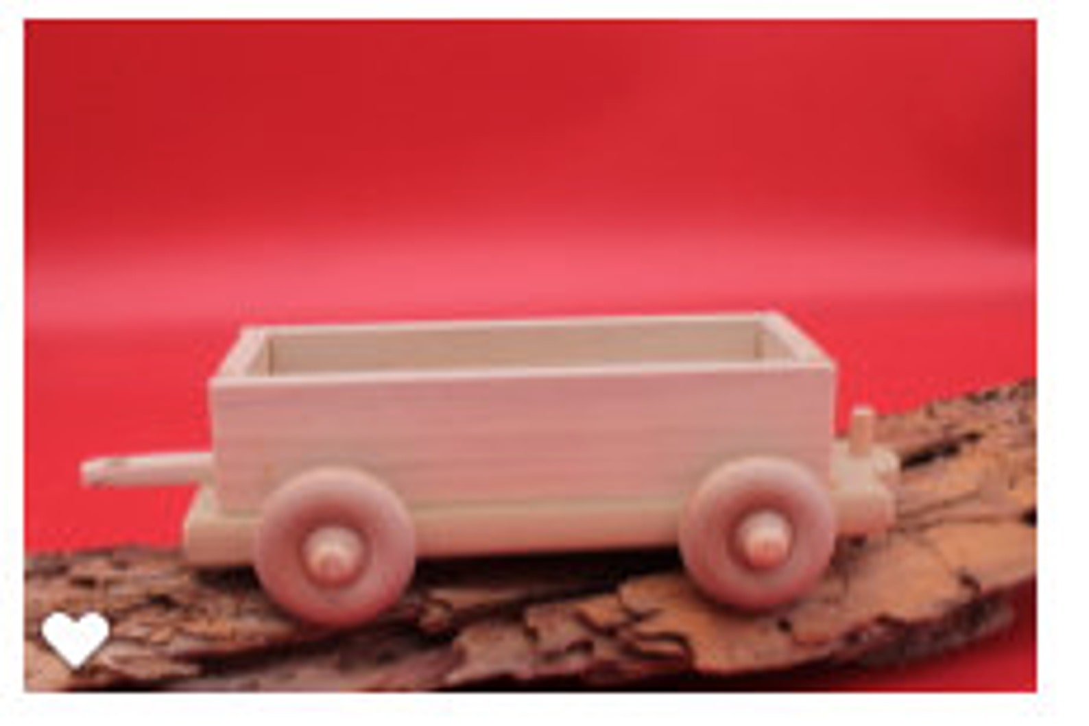 Wooden Train Set With Five Cars. - Etsy