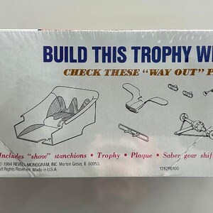 Revell Roth's OUTLAW 1994 Revell/monogram Reissue With 1962 Box-art H ...