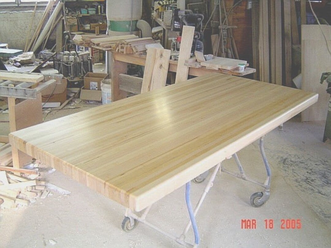Solid Maple Butcher Block Counter Top - Etsy
