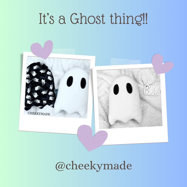 Ghost Pillow - Etsy