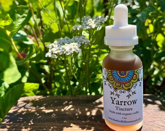 Yarrow Extract, 1 Oz, Herbal Extract, Herbal Tincture, Herbal Remedy ...