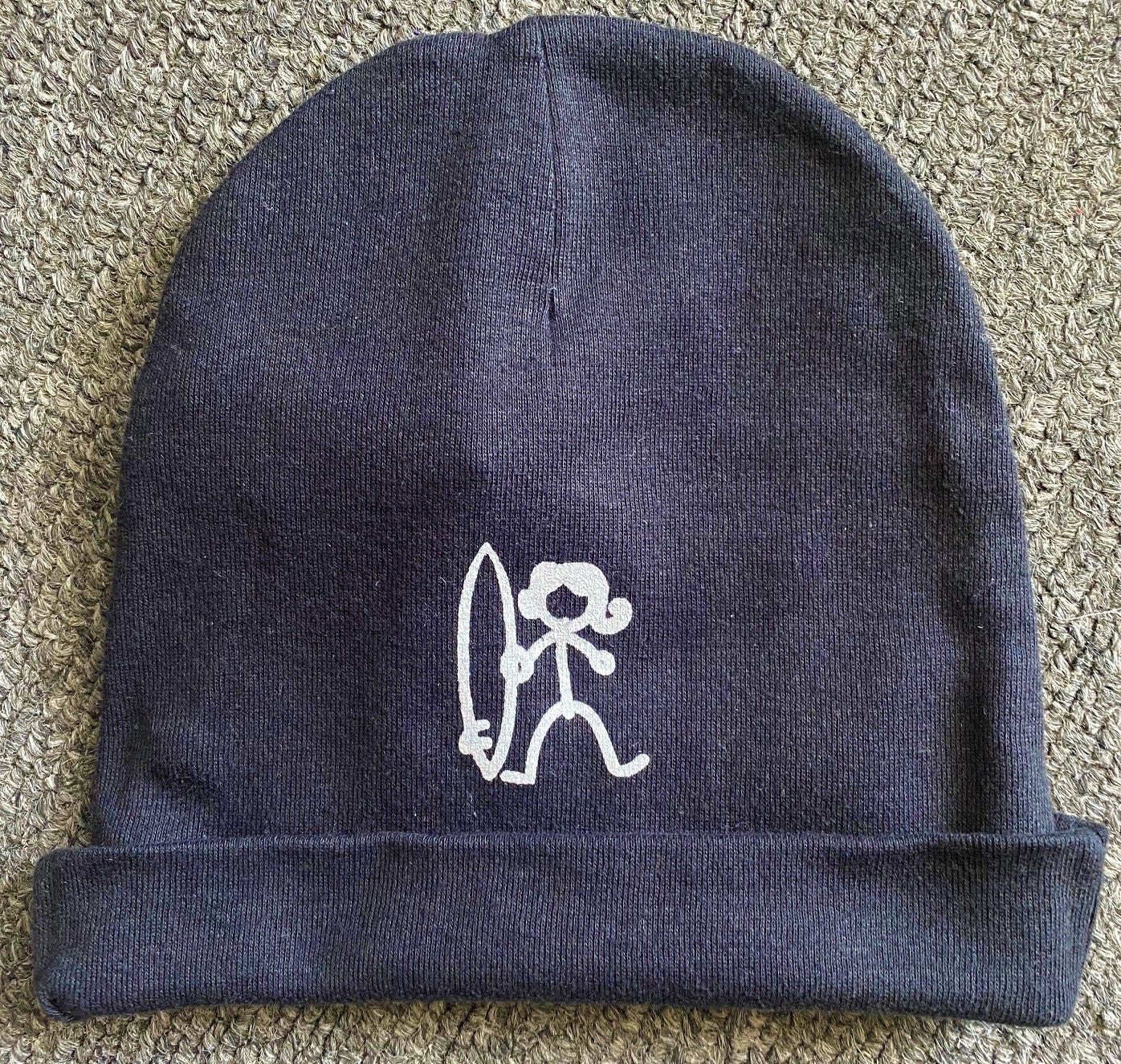 New and Super Cute Surfer Girl Baby Beanie - Etsy UK