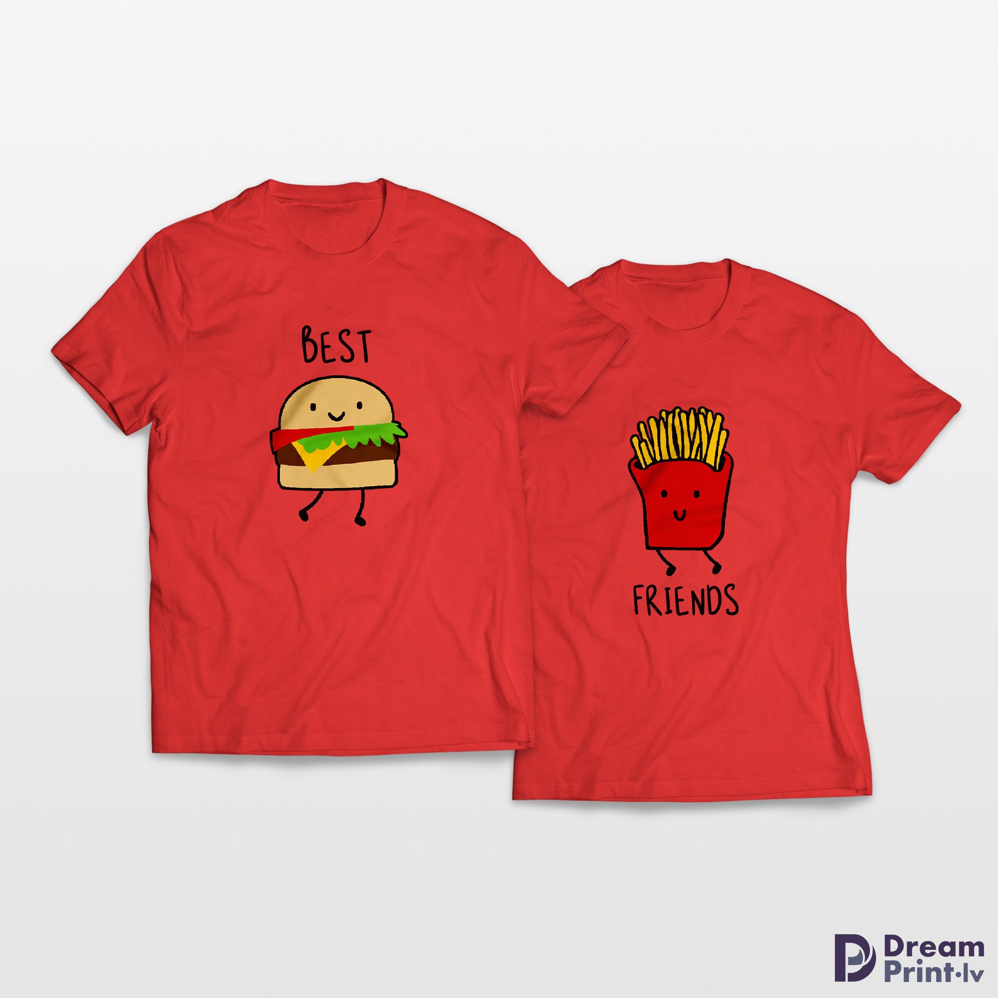 Best Friend Shirt, Matching Couples Shirts, Best Friend Gift, Couples T ...