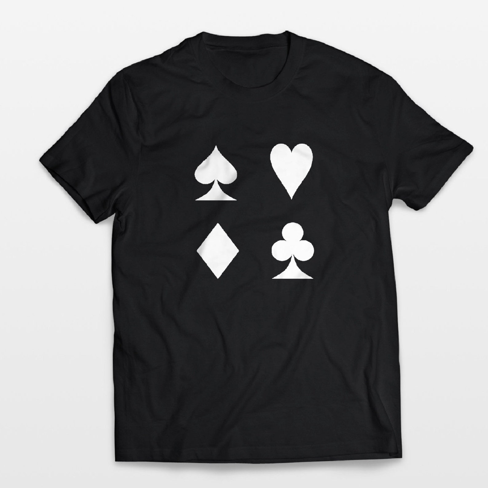 Cards T-shirt, Gambler Tshirt, Mens Cards Tshirt, Tshirt With Cards ...