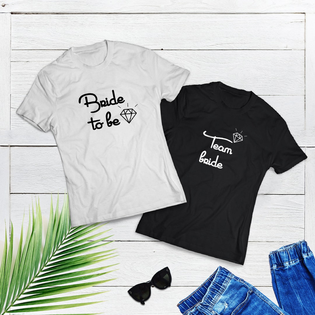 Team Bride T-shirts, Bride Tshirts, Hen Party Tshirts, Bachelorette ...