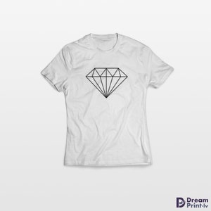 Diamond, Diamond T Shirt, T Shirts for Women, Tshirt, Geometric ...
