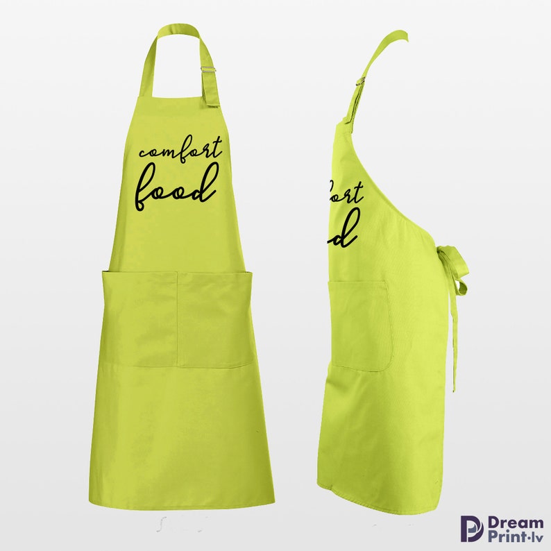 Aprons for Women Funny Comfort Food Kitchen Apron Full and - Etsy