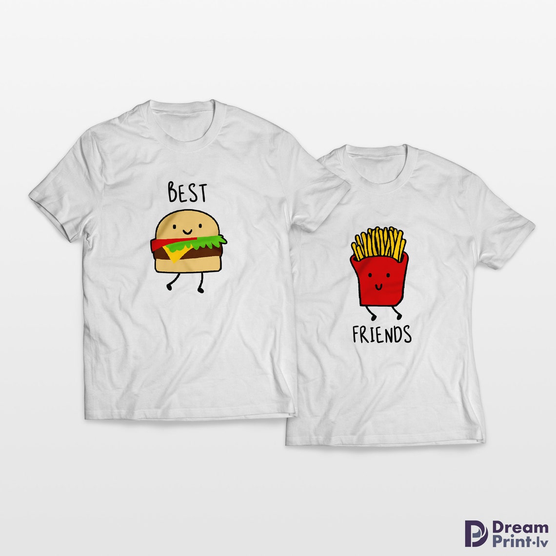 Best Friend Shirt Matching Couples Shirts Best Friend Gift - Etsy