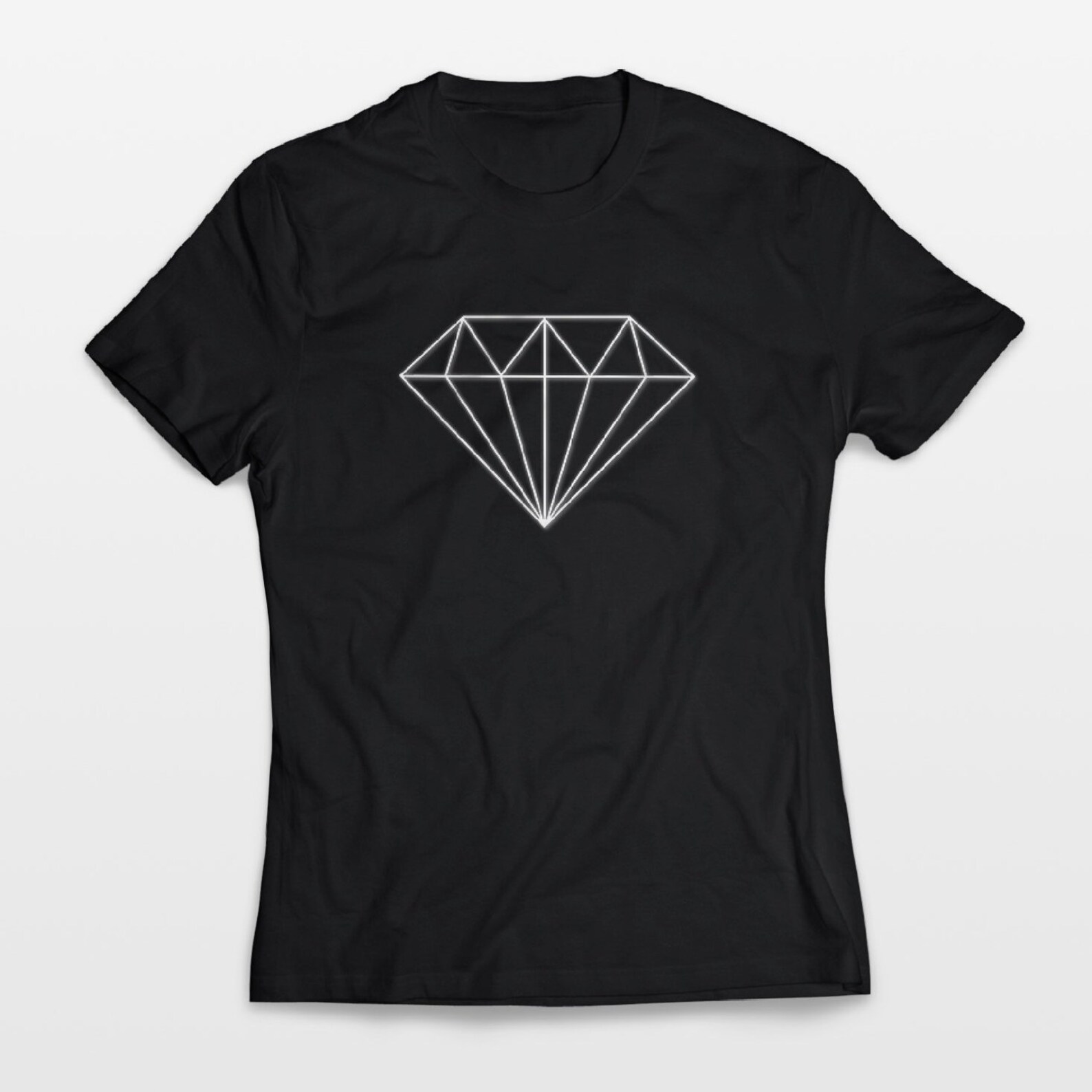 Diamond, Diamond T Shirt, T Shirts for Women, Tshirt, Geometric ...