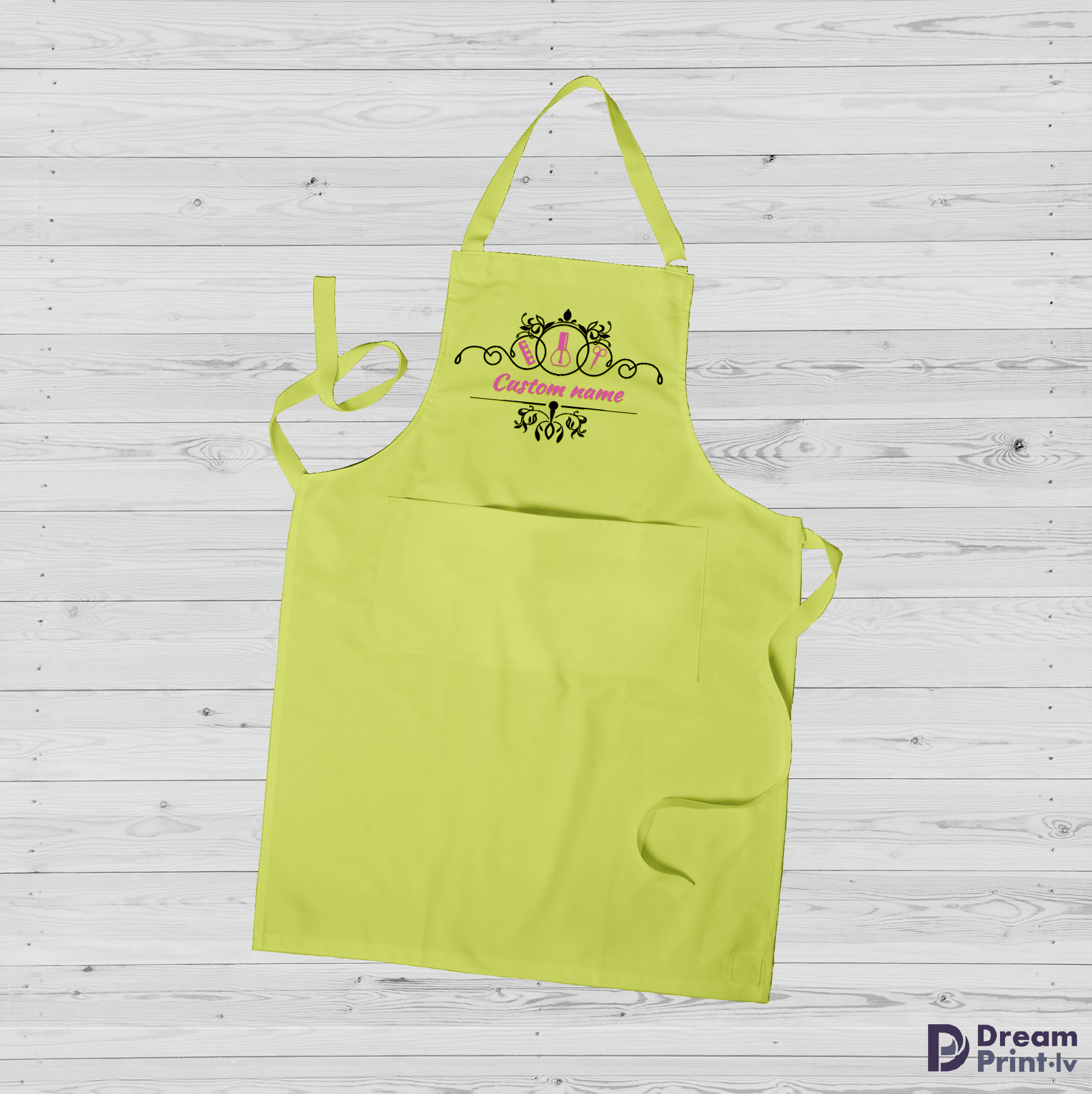 Personalized Nail Technician Apron, Manicurist Gift, Custom Beauty ...