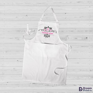 Personalized Nail Technician Apron, Manicurist Gift, Custom Beauty ...