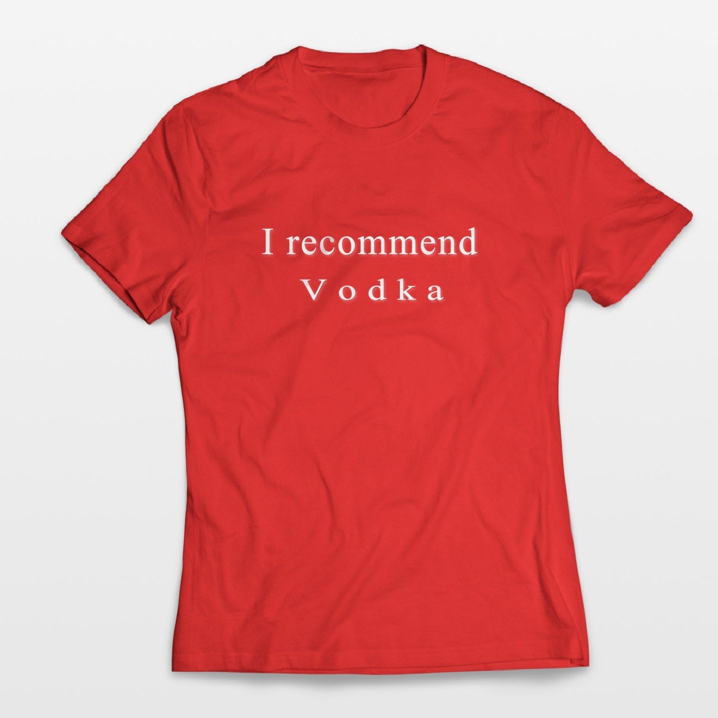 Vodka T-shirt Vodka Love Tee Shirt Recommend Vodka Tshirt - Etsy UK