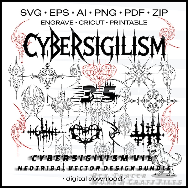 Cybersigilism Shirt - Etsy