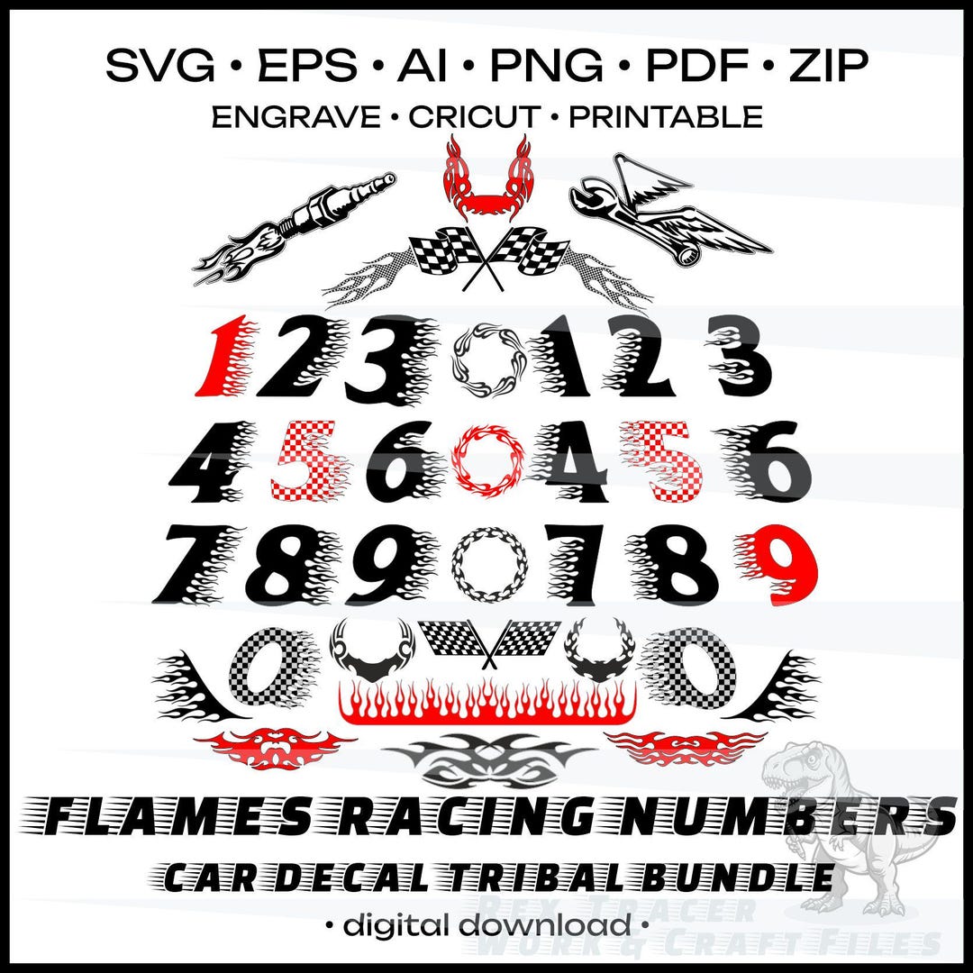 Fire Flame Number Svg Fire Numbers Png Flame Fire Laser Engraving Race ...