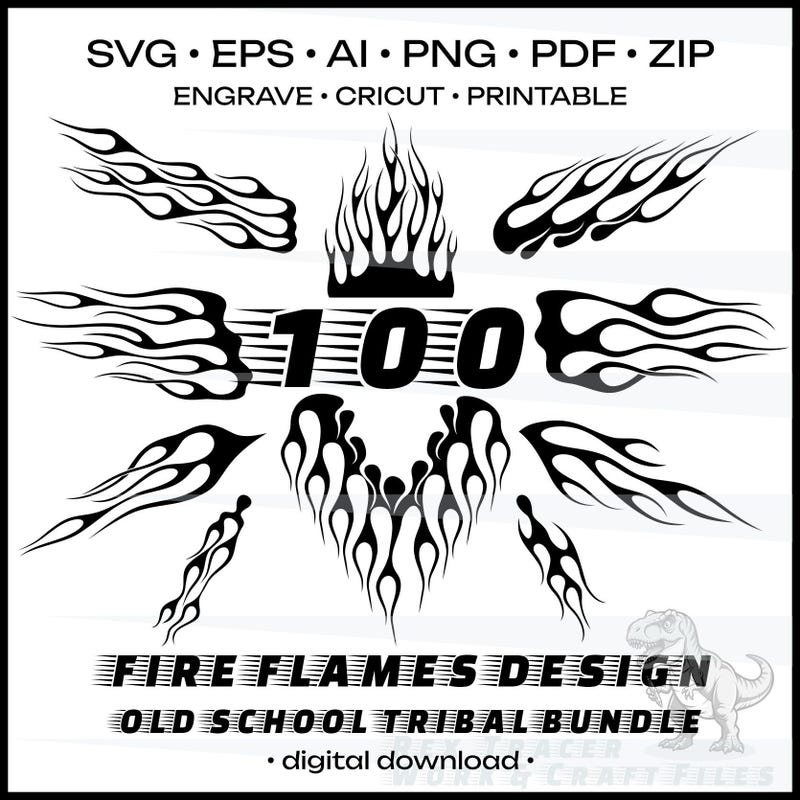 Flame Cut Outs - Etsy
