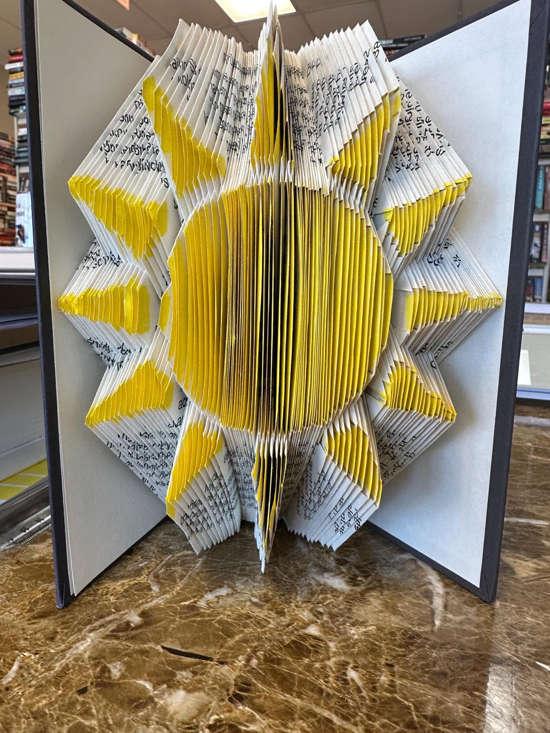 Sunshine Book Art - Etsy