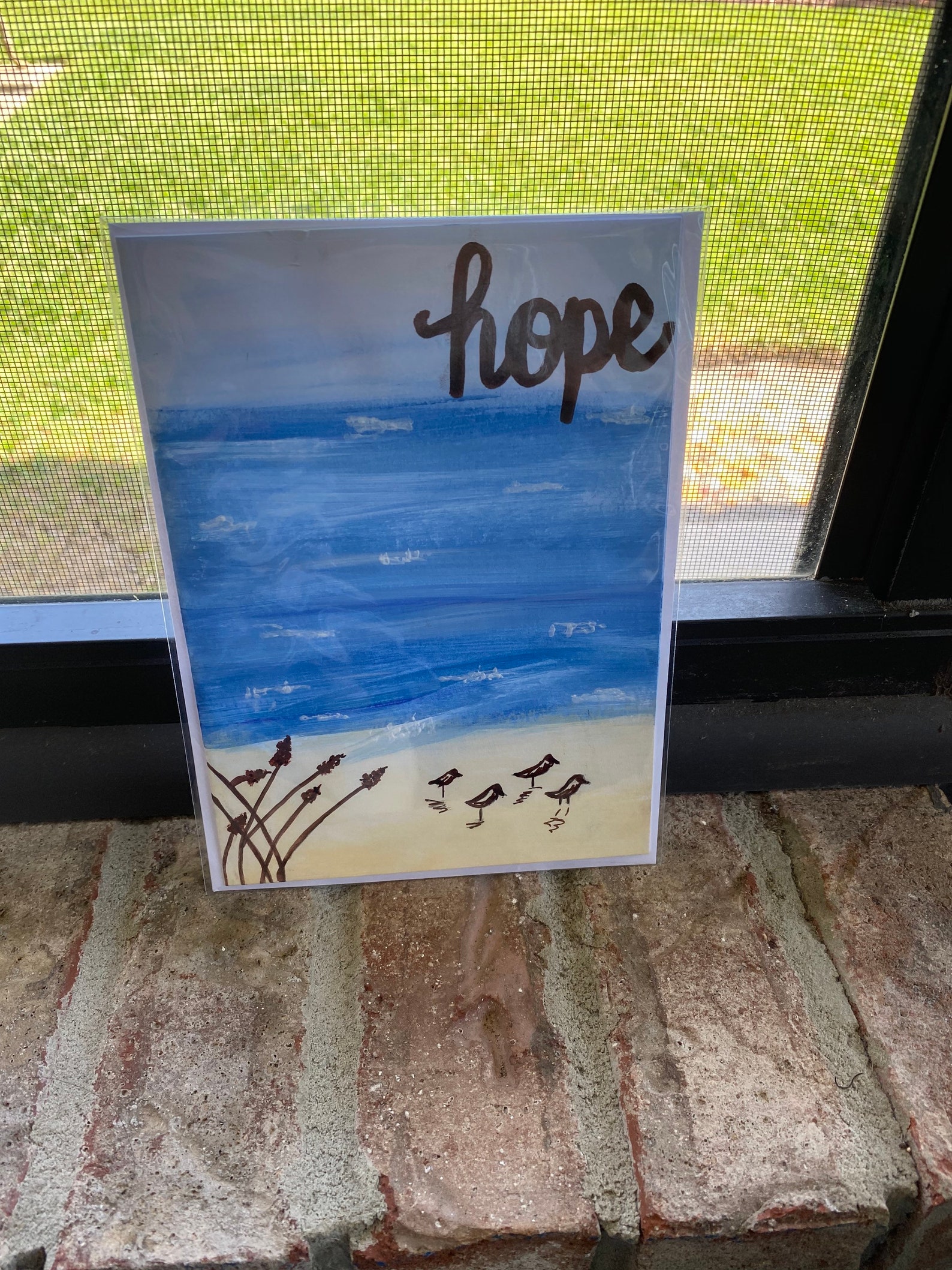 HOPE Inspirational Card | Etsy