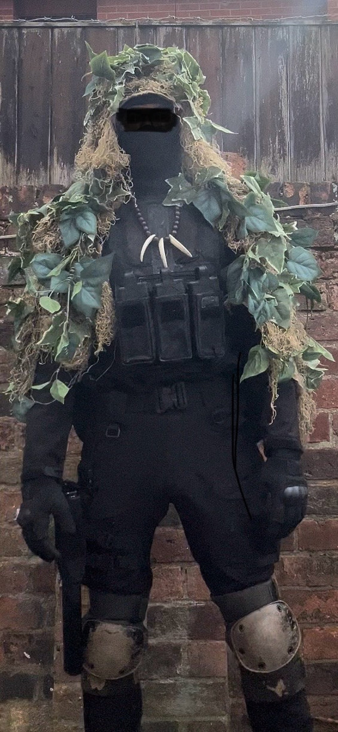 Ghillie Suit Tactical Vest Combo With Accessories. - Etsy Canada