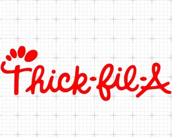 Thick Fil a Svg | Etsy
