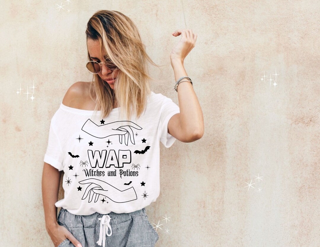 WAP Witches and Potions Svg Funny Svg, Png-halloween Decor - Etsy