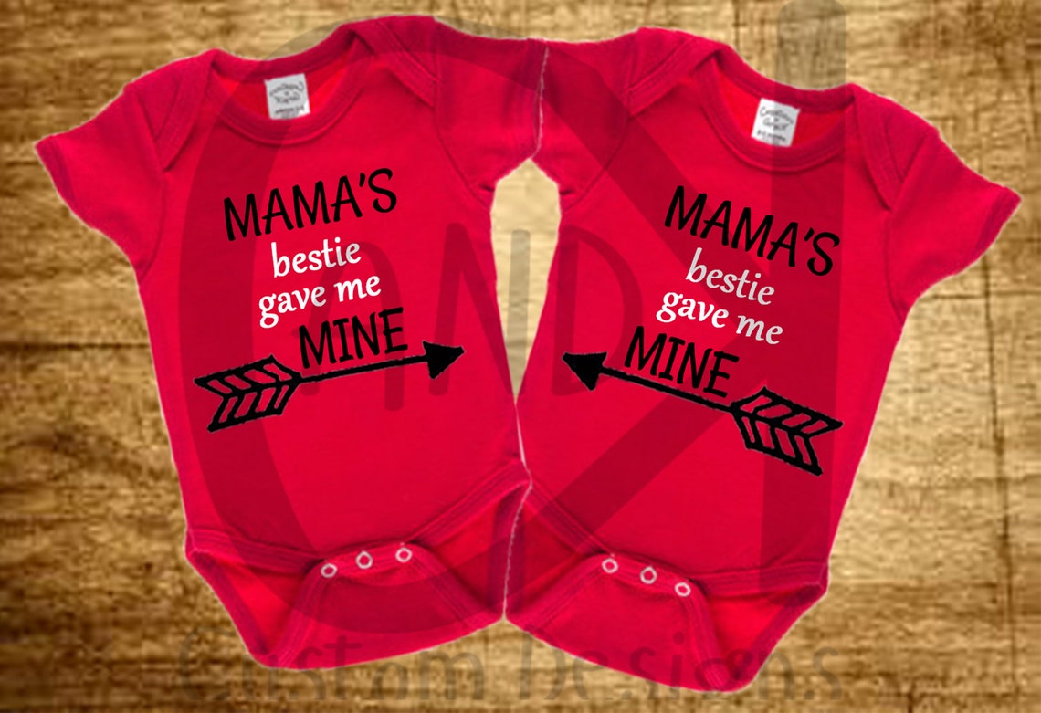 Best Friends of Best Friends Bodysuit Set - Etsy
