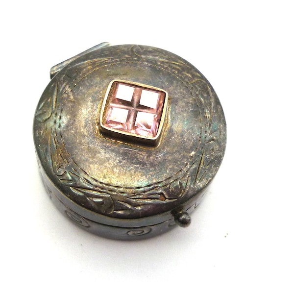 Gold Pill Box - Etsy UK