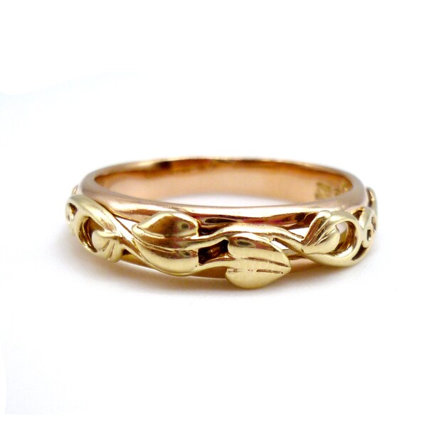 Welsh Gold Wedding Ring - Etsy